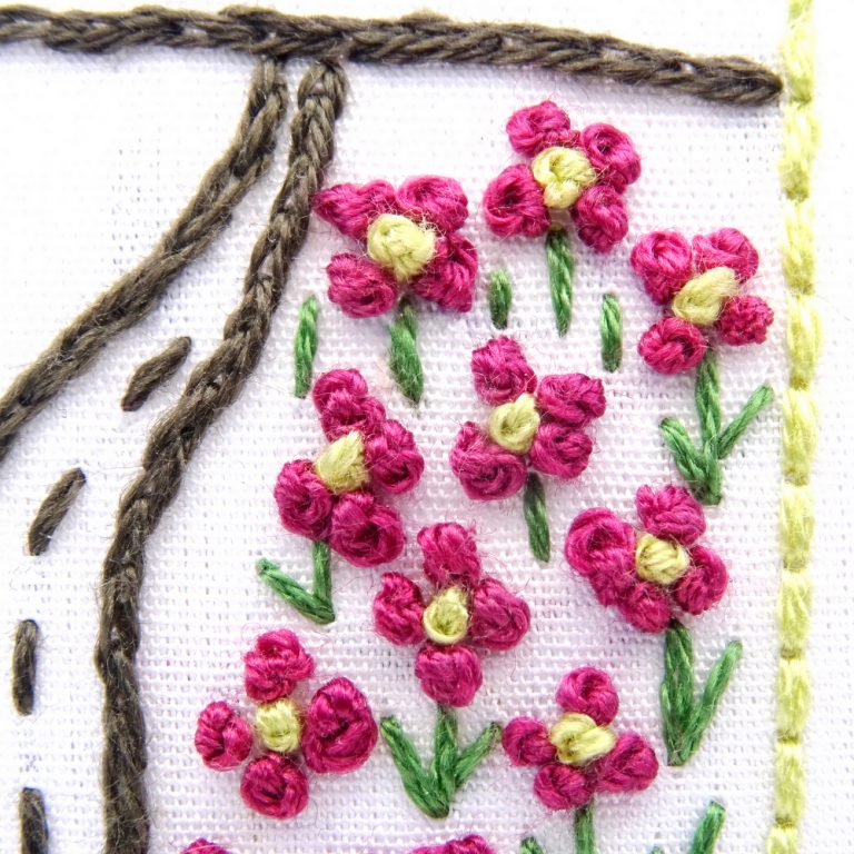 Indiana Hand Embroidery Pattern - Wandering Threads Embroidery