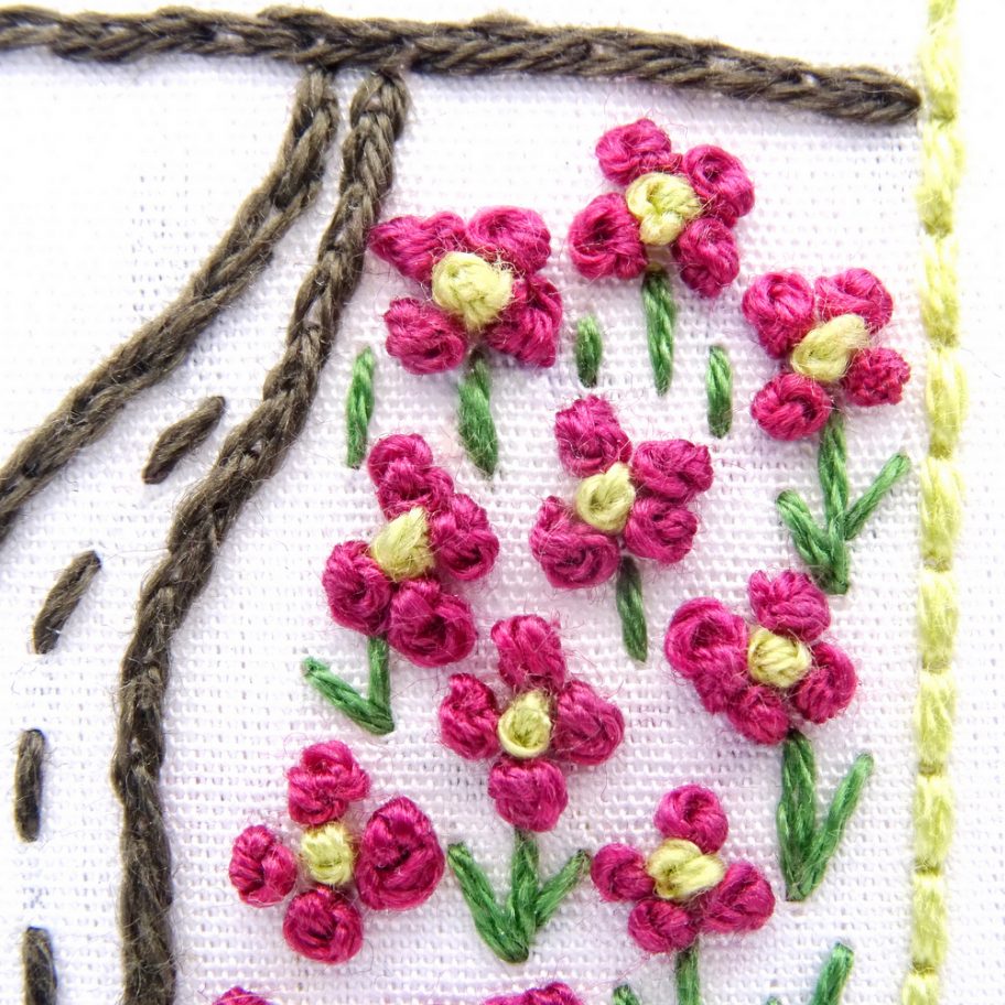 Indiana Hand Embroidery Pattern - Wandering Threads Embroidery