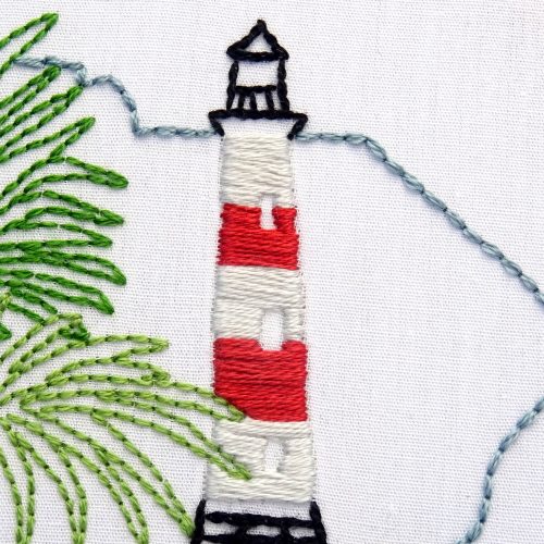 South Carolina Embroidery Pattern - Wandering Threads Embroidery