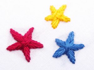 Star Stitch Embroidery Tutorial - Wandering Threads Embroidery