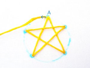 Star Stitch Embroidery Tutorial - Wandering Threads Embroidery