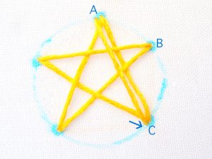 Star Stitch Embroidery Tutorial - Wandering Threads Embroidery