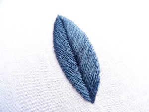 Fishbone Stitch Embroidery Tutorial - Wandering Threads Embroidery