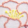 Indiana Flower Hand Embroidery Pattern {Peony} - Wandering Threads ...