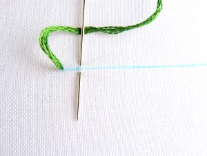 Scroll Stitch Embroidery Tutorial - Wandering Threads Embroidery