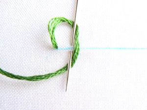 Scroll Stitch Embroidery Tutorial - Wandering Threads Embroidery