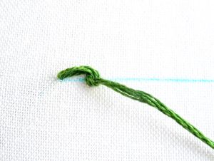 Scroll Stitch Embroidery Tutorial - Wandering Threads Embroidery