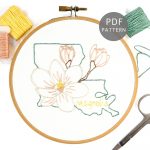 State Flowers Archives - Page 2 of 4 - Wandering Threads Embroidery