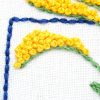 Nebraska Flower Hand Embroidery Pattern {Goldenrod} - Wandering Threads ...