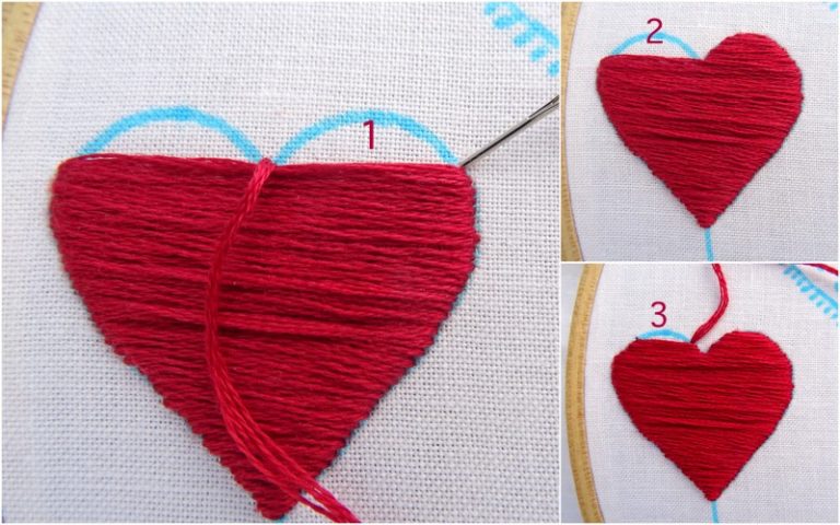 5 FREE Heart Embroidery Patterns {DIY Tutorial} - Wandering Threads ...