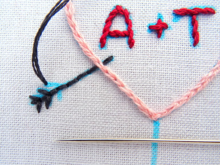 5 FREE Heart Embroidery Patterns {DIY Tutorial} - Wandering Threads ...
