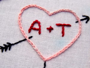 5 FREE Heart Embroidery Patterns {DIY Tutorial} - Wandering Threads ...