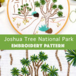 Joshua Tree National Park Hand Embroidery Pattern - Wandering Threads ...