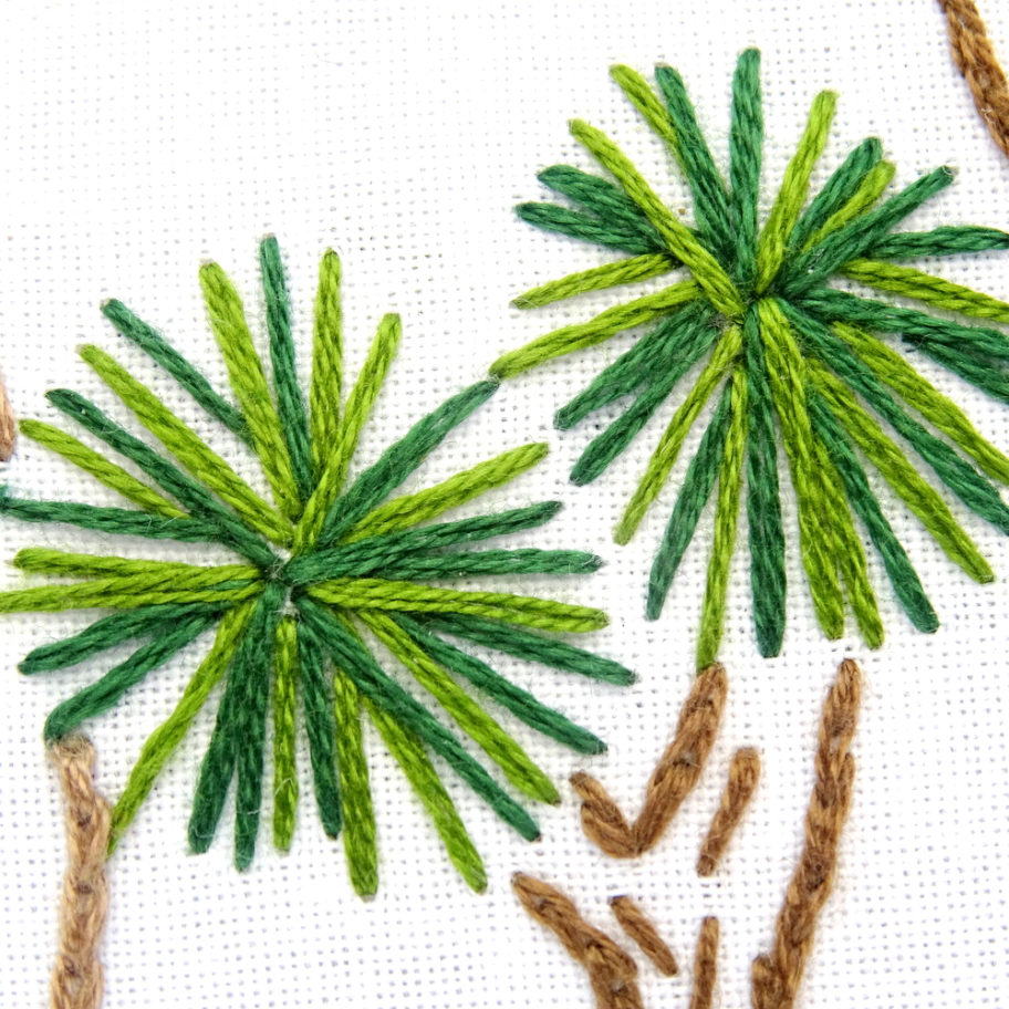 Joshua Tree National Park Hand Embroidery Pattern - Wandering Threads ...