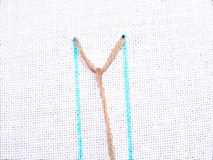 Fly Stitch Embroidery Tutorial - Wandering Threads Embroidery