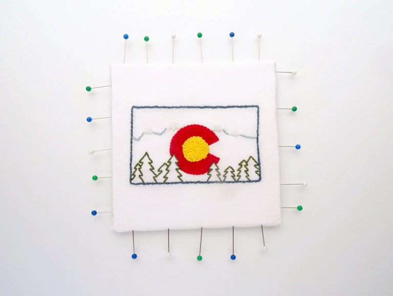 How to Frame Embroidery: The Easy Method - Wandering Threads Embroidery