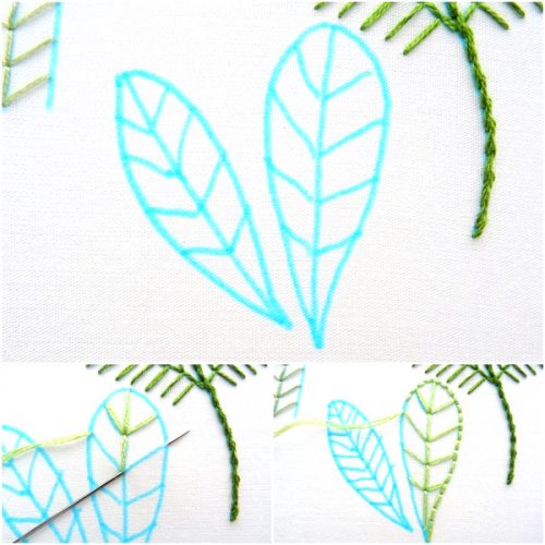 Fern Stitch Embroidery Tutorial + Free Pattern - Wandering Threads ...