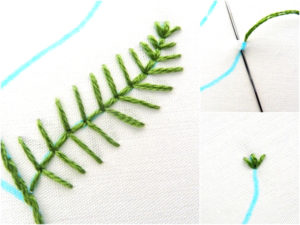 Fern Stitch Embroidery Tutorial + Free Pattern - Wandering Threads ...