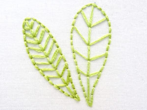 Fern Stitch Embroidery Tutorial + Free Pattern - Wandering Threads ...