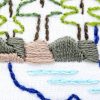 Ontario Hand Embroidery Pattern - Wandering Threads Embroidery