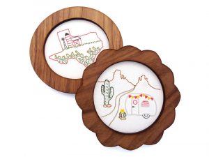 How to Frame Embroidery: The Easy Method - Wandering Threads Embroidery