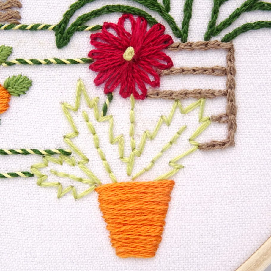 Flowers & Fruit Hand Embroidery Pattern - Wandering Threads Embroidery