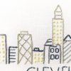 Cleveland City Skyline Hand Embroidery Pattern - Wandering Threads ...