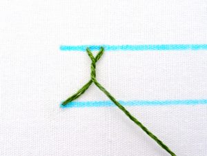 Herringbone Stitch Embroidery Tutorial - Wandering Threads Embroidery