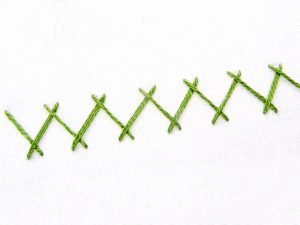 Herringbone Stitch Embroidery Tutorial - Wandering Threads Embroidery