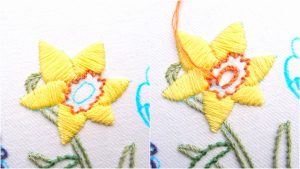 Free Spring Flowers Embroidery Pattern - Wandering Threads Embroidery