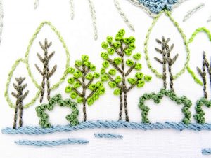 Rope Stitch Embroidery Tutorial - Wandering Threads Embroidery