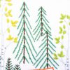 Summer Forest Hand Embroidery Pattern - Wandering Threads Embroidery