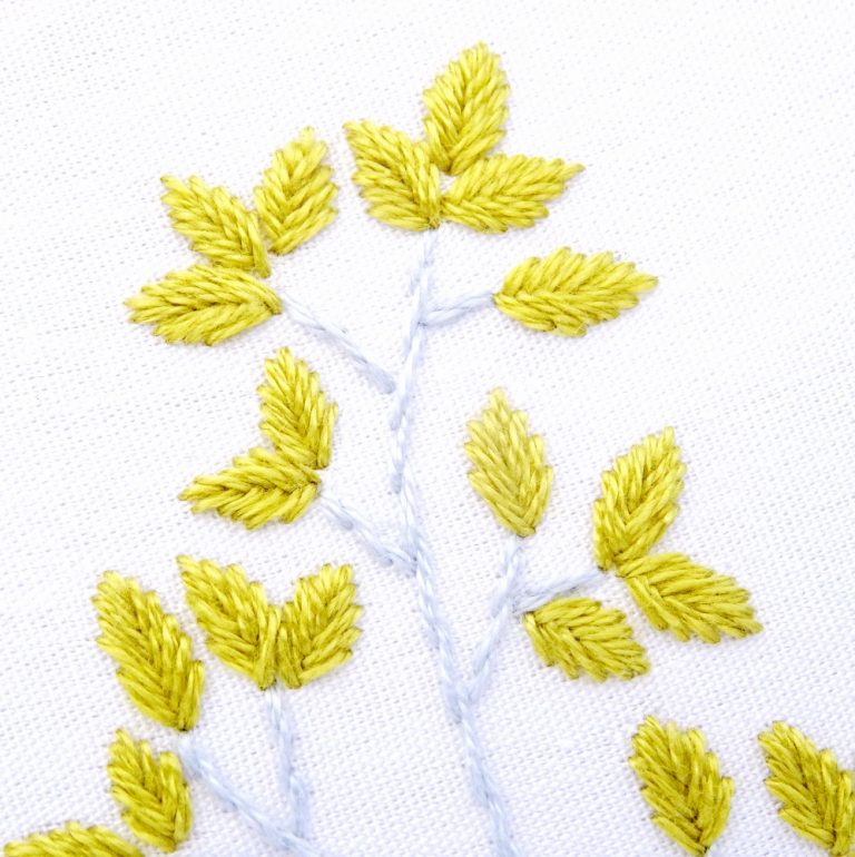 Summer Forest Hand Embroidery Pattern - Wandering Threads Embroidery
