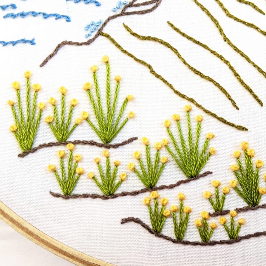 Channel Islands National Park Hand Embroidery Pattern - Wandering ...